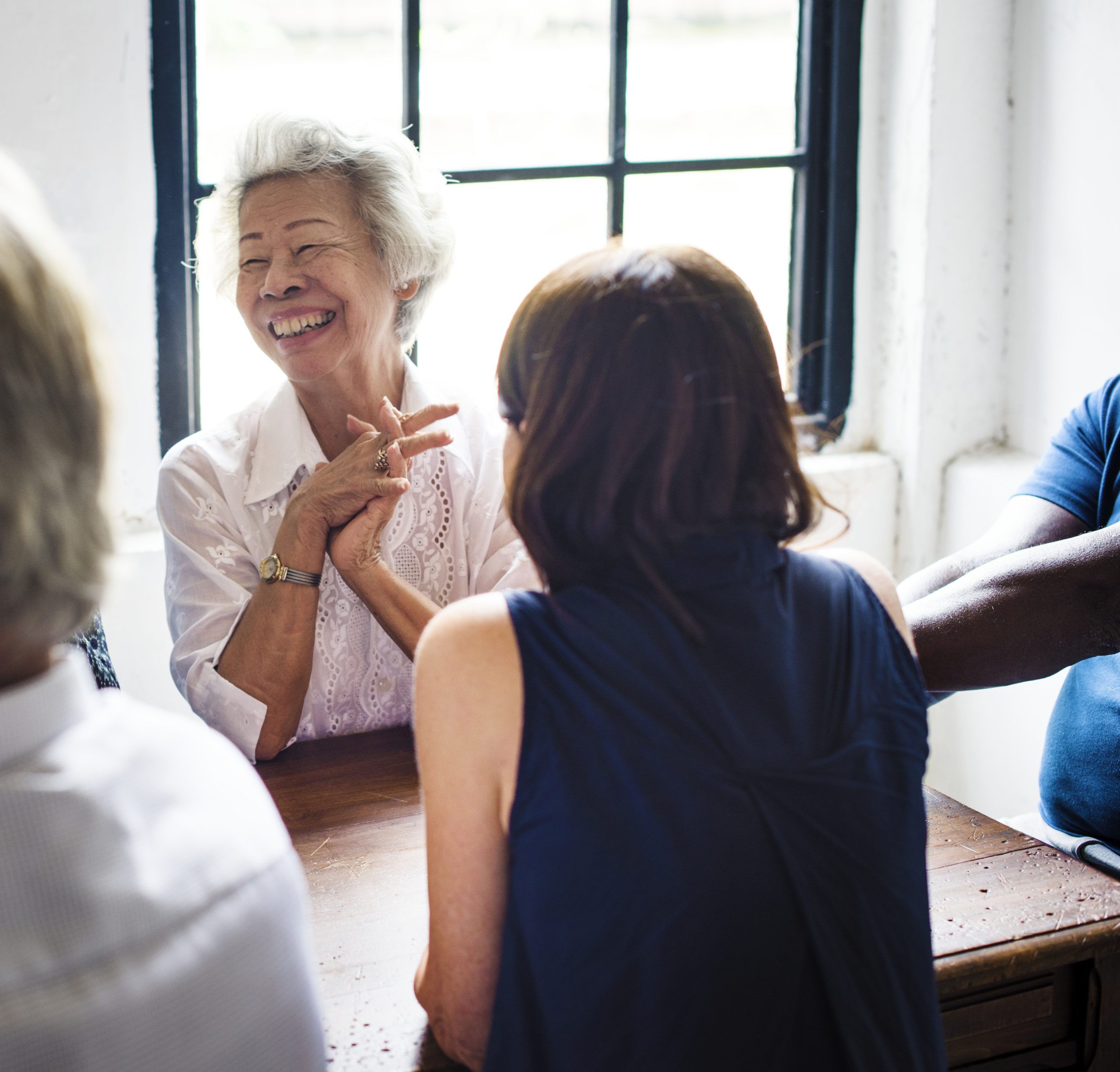 Well being Support Group - Diverse People - Valley House